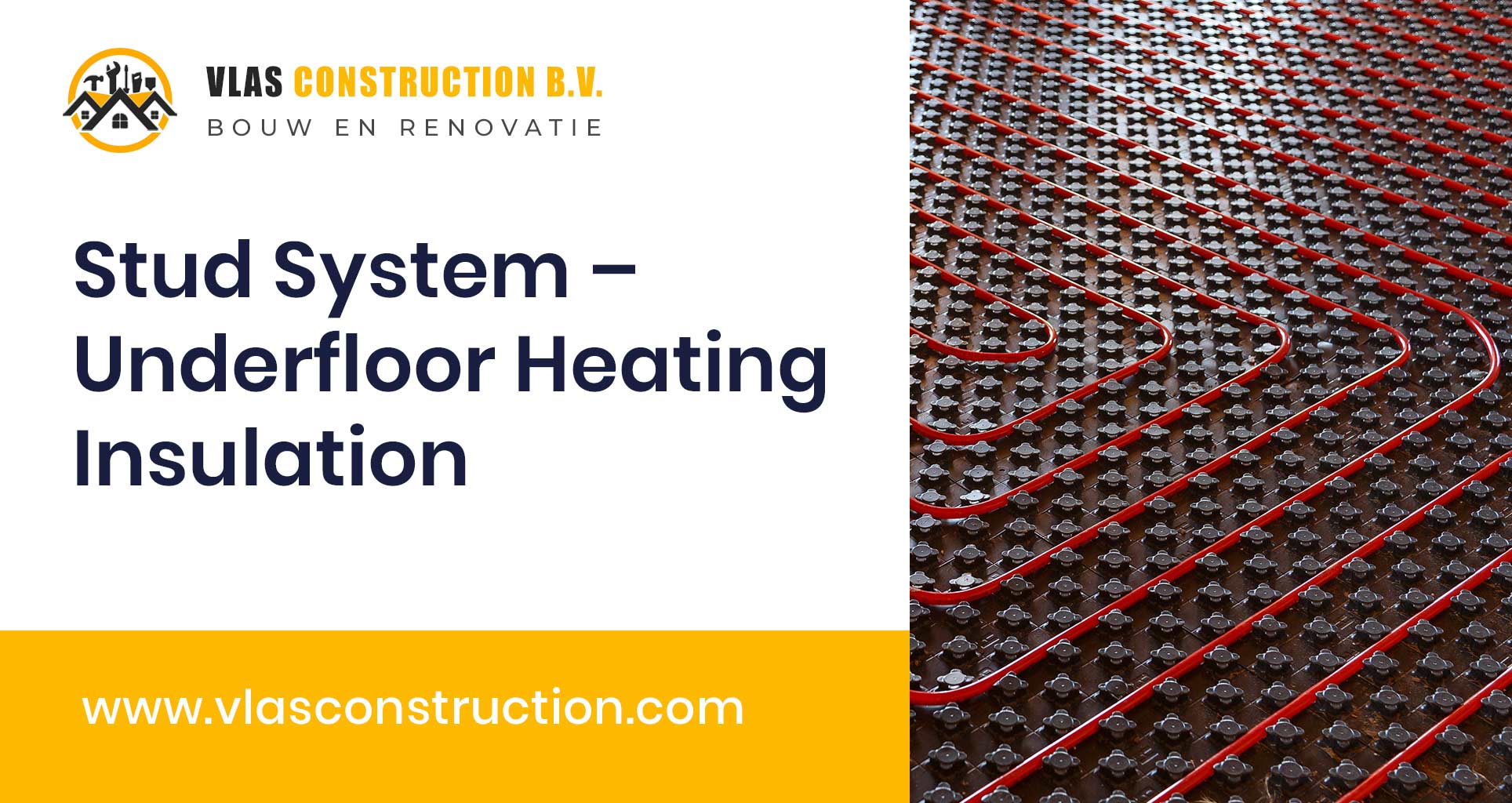 Stud System / Insulation plate | Vlas Construction B.V.