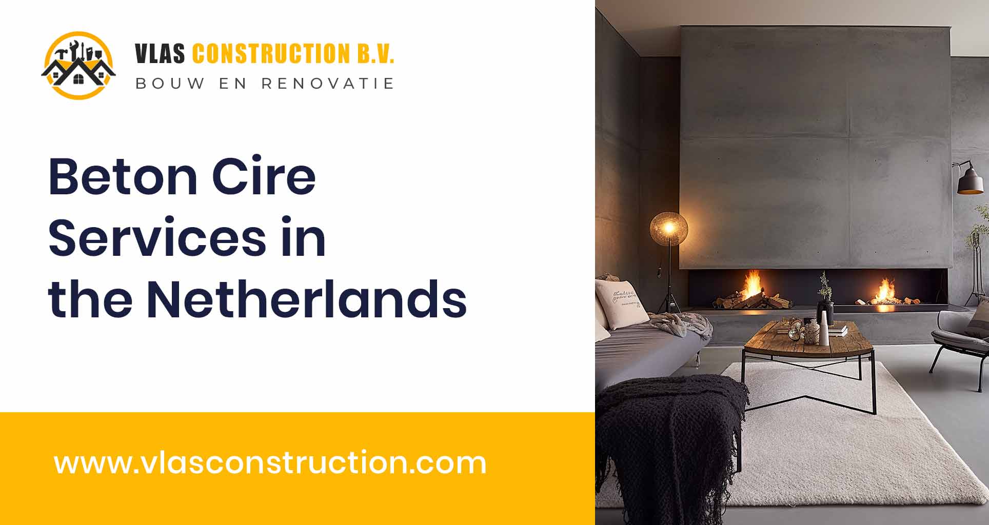 Beton Cire Services | Vlas Construction B.V.